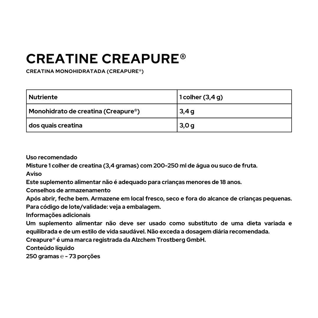 Creatina Creapure Body&Fit – PROFIZIC